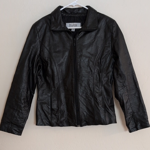 Wilsons Leather | Jackets & Coats | Wilsons Leather Maxima Womens Black ...
